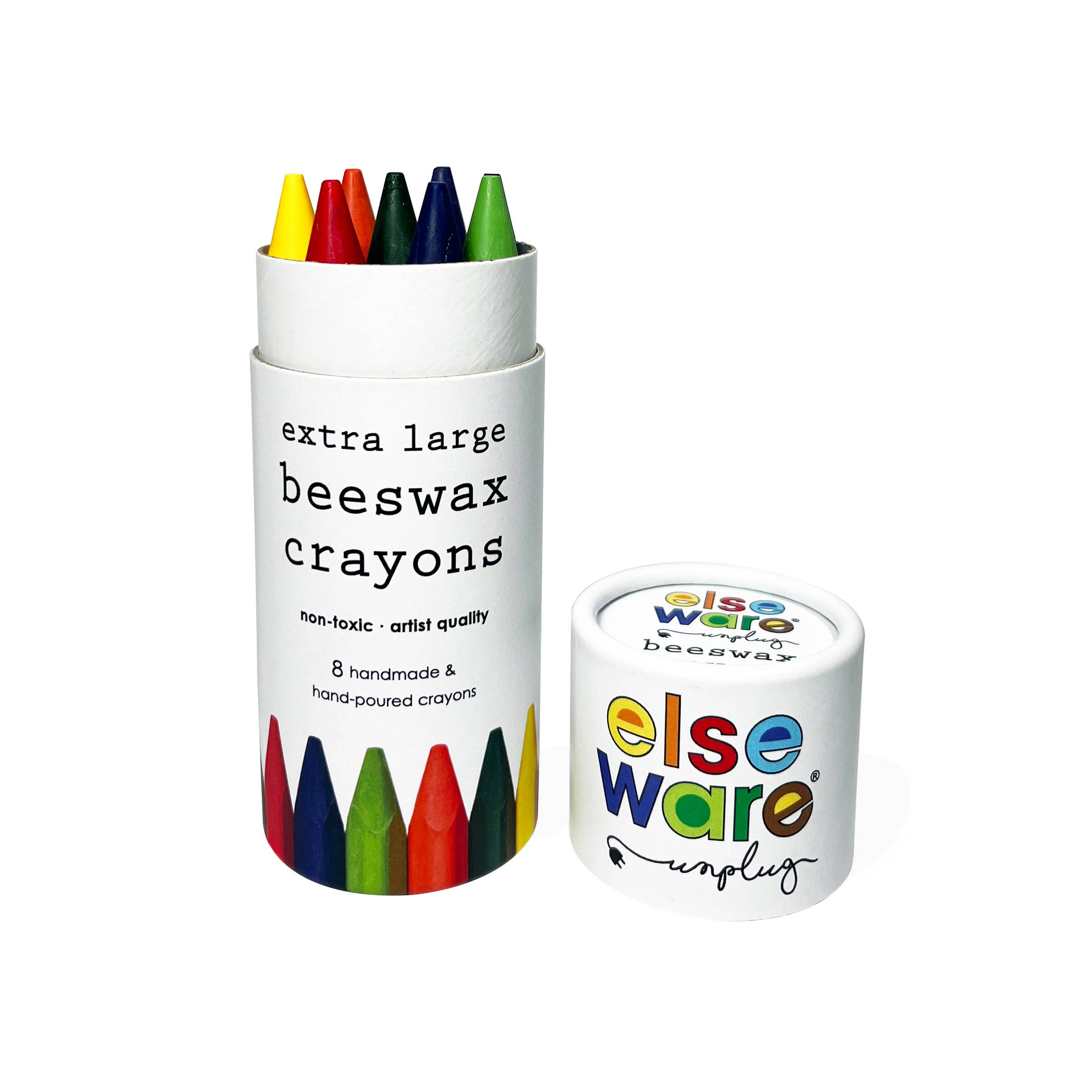 Beeswax Crayons - Extra Large - elseware unplug / eco-kids – Little Oaks
